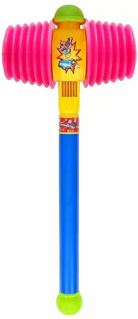 Игрушка музыкальная "Молоток", пластмасса, возраст 3+