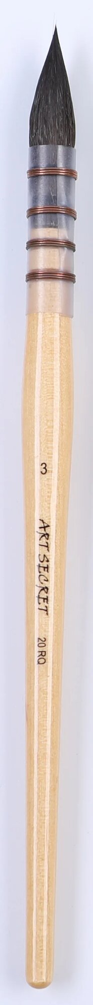 Художественные кисти ArtSecret 20RQ из беличьего волоса 20RQ3 1pcs