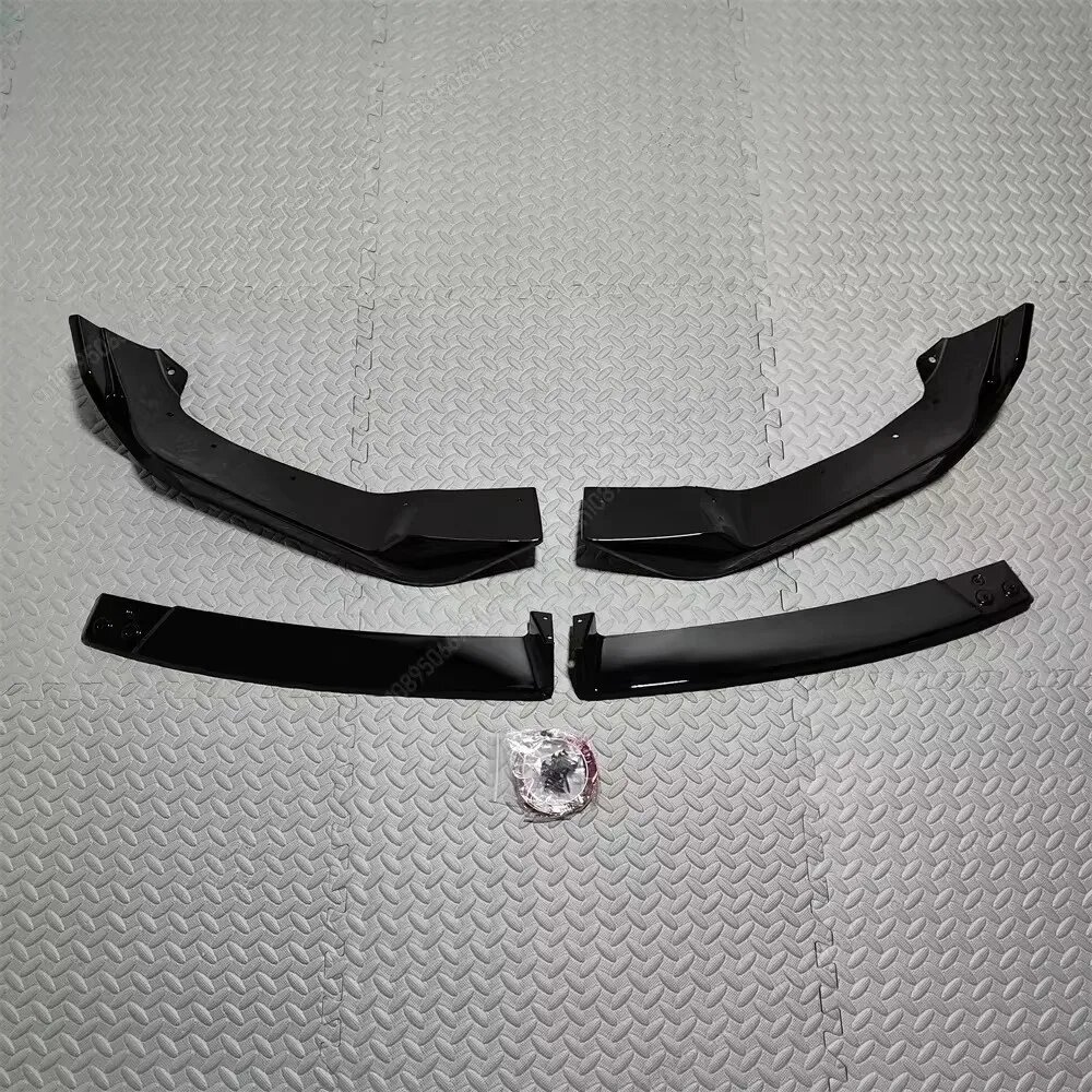 Передний бампер автомобиля, спойлер, разделитель губ, диффузор, обвесы для BMW X5 G05 M-Sport LCI 30d 40i 40d 50e M60i 2023-2024, черный тюнинг Gloss Black