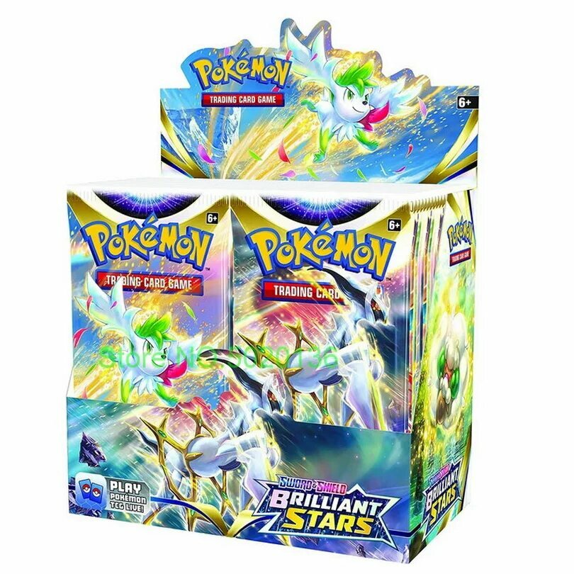 Новые карты-коробки для покемонов Mega Evolution Phantasmal Flames Booster
