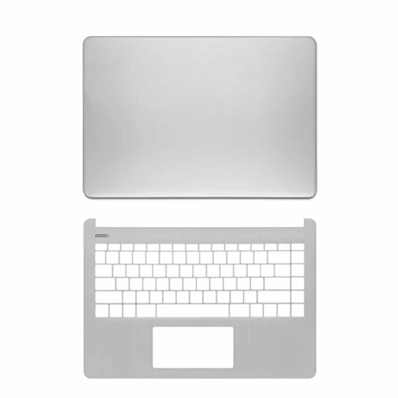 Корпус для ноутбука HP 14-DQ/DR/14S серебристый