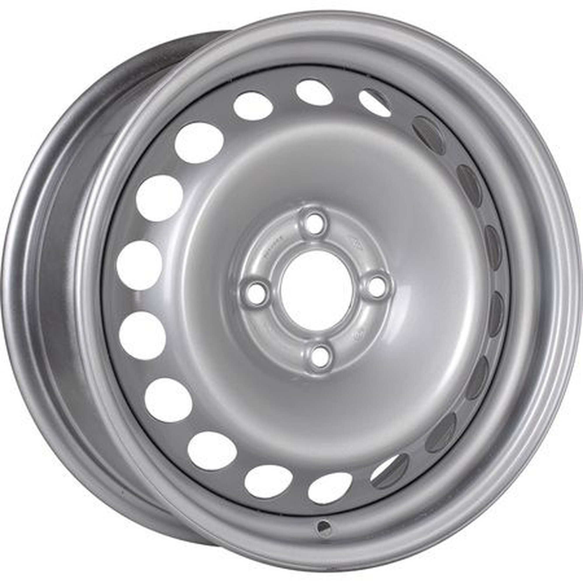 Колесный штампованный диск Accuride Logan 2 R15x6 4x100 ET40 CB60.1 Silver