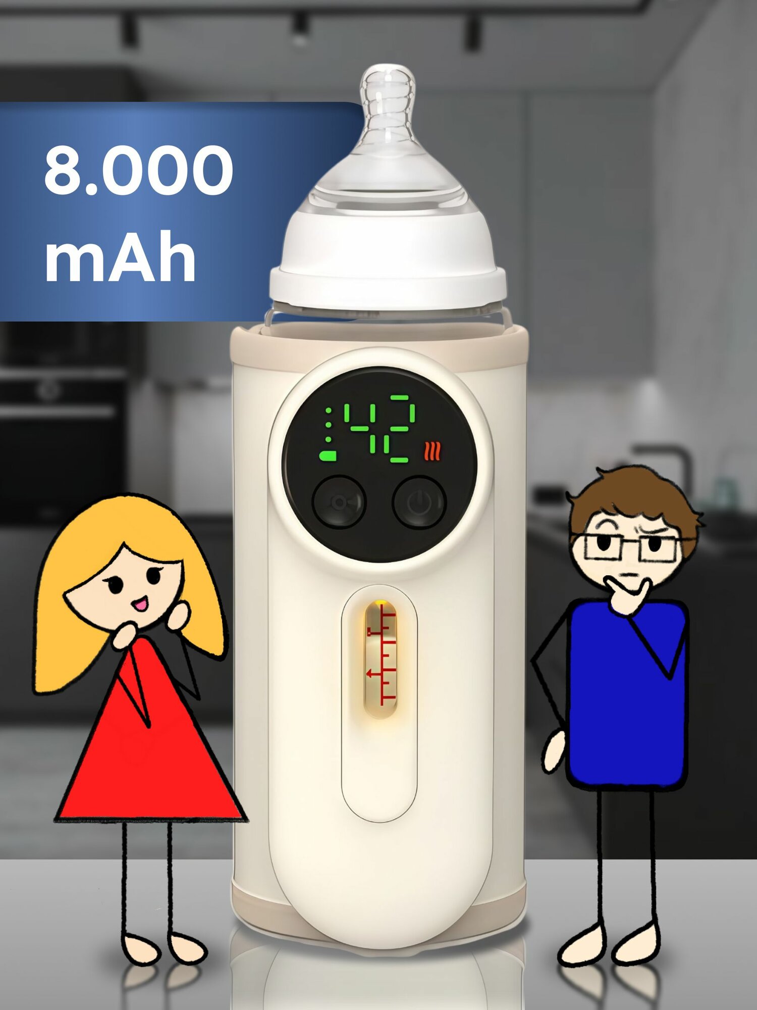 Подогреватель для бутылочек портативный