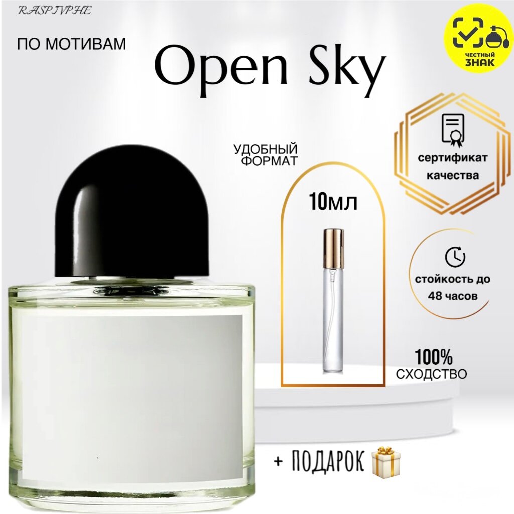 Парфюмерная вода по мотивам Open Sky, Опен Скай, унисекс, 10мл