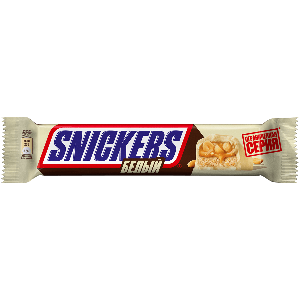 Батончик Snickers White шоколадный 81 г