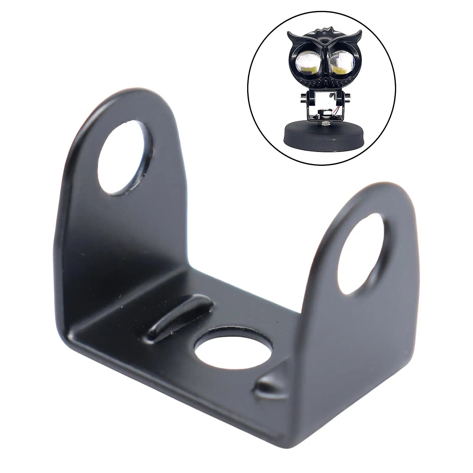 Кронштейн Для Фары Мотоцикла, Высокопроизводительный, Черный, U-образный, Сменное Крепление