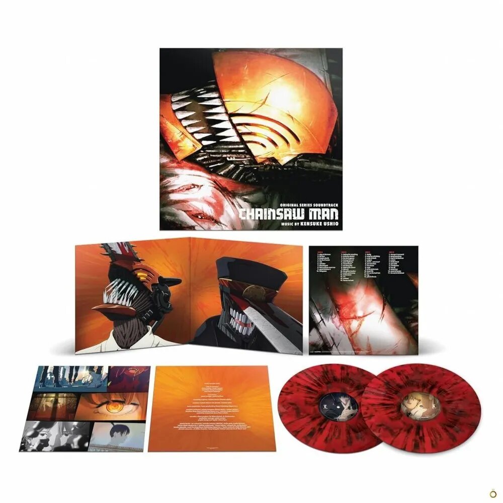 Виниловая пластинка Chainsaw Man Original Series Soundtrack Music by Kensuke Ushio 2LP — фото 1
