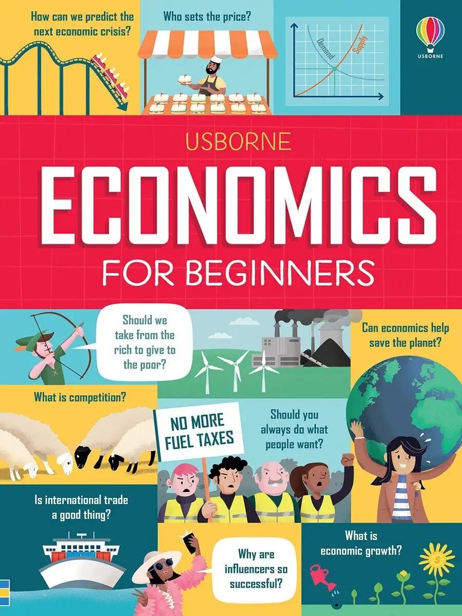 Usborne Economics for Beginners экономика для начинаюших | книги