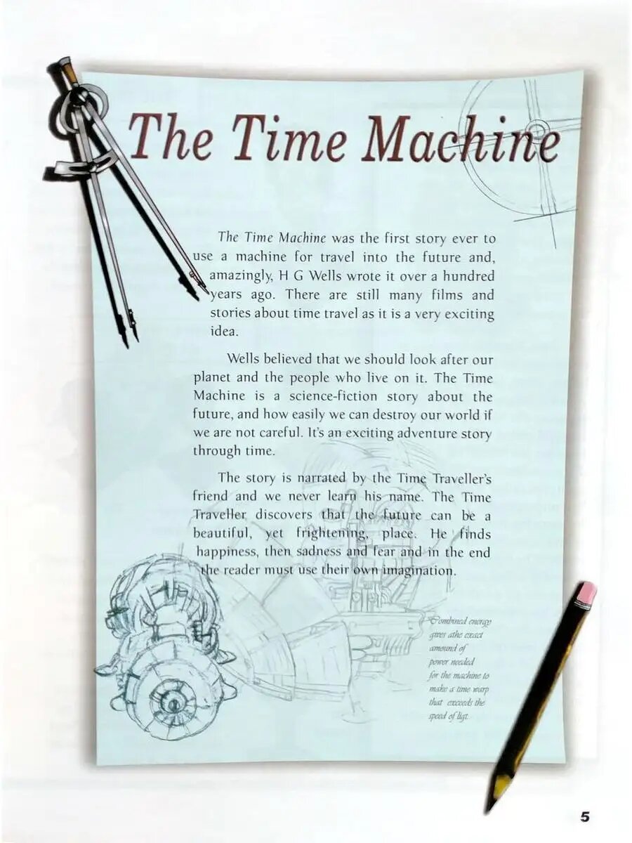 Illustrated Readers 3 The Time Machine | литература на иностранных языках — фото 1