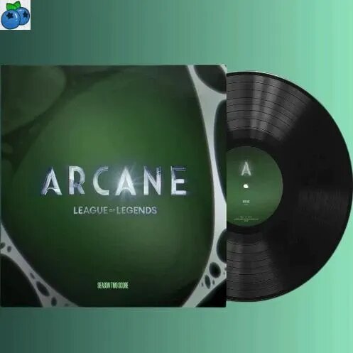 Arcane League of Legends 2 Сезон Саундтрек LP Виниловая пластинка Официальное издание