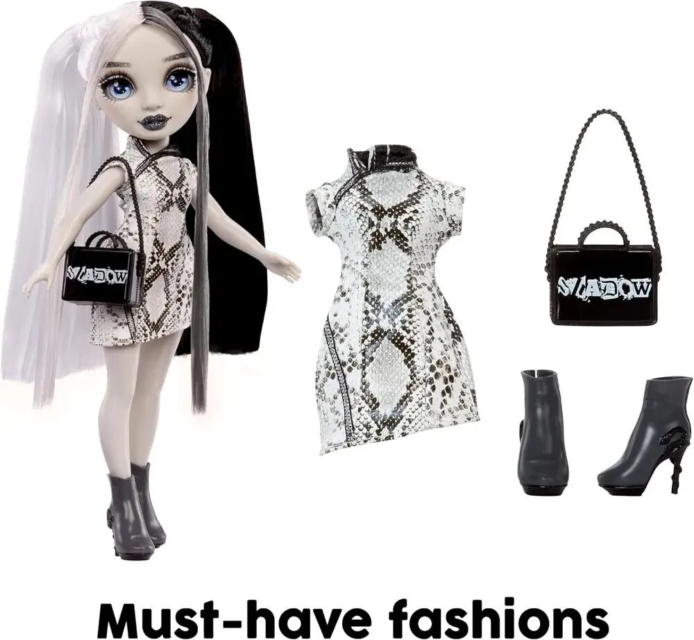 Кукла Rainbow High Shadow - Кукла Хизер Грейсон с черно-белыми волосами - Рейнбоу Хай 570578