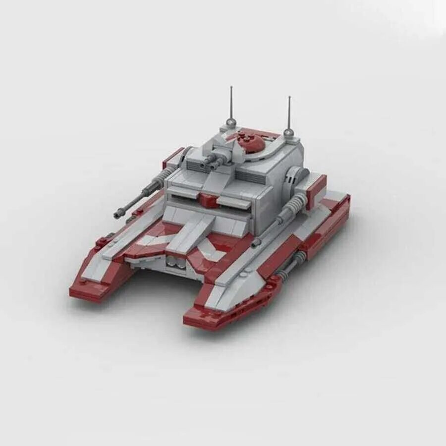 MOC TX130 Republic Fighter Tank Строительные блоки Конструктор для детей 6+