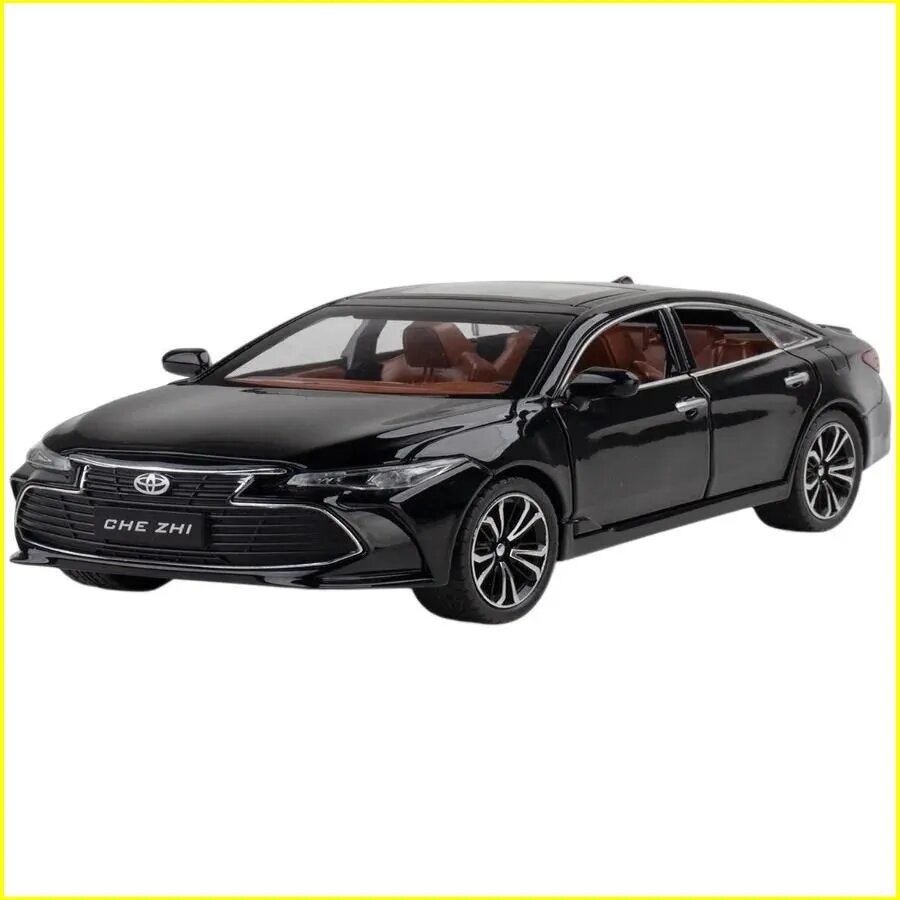 Toyota Avalon 1:24 Легкосплавная модель автомобиля Игрушечный автомобиль с звуковыми и световыми эффектами для детей