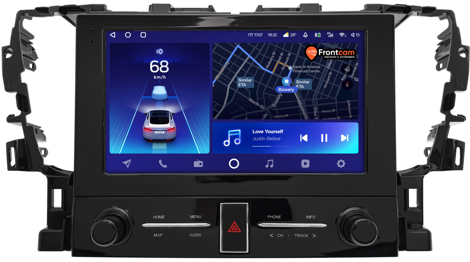 Штатная магнитола Toyota Alphard 3, Vellfire 2 2015-2023 (Левый руль с JBL GreenEdge) Teyes CC2 PLUS 6/128 10" RM-10-2284 Android 10 (4G-SIM, DSP, QLe