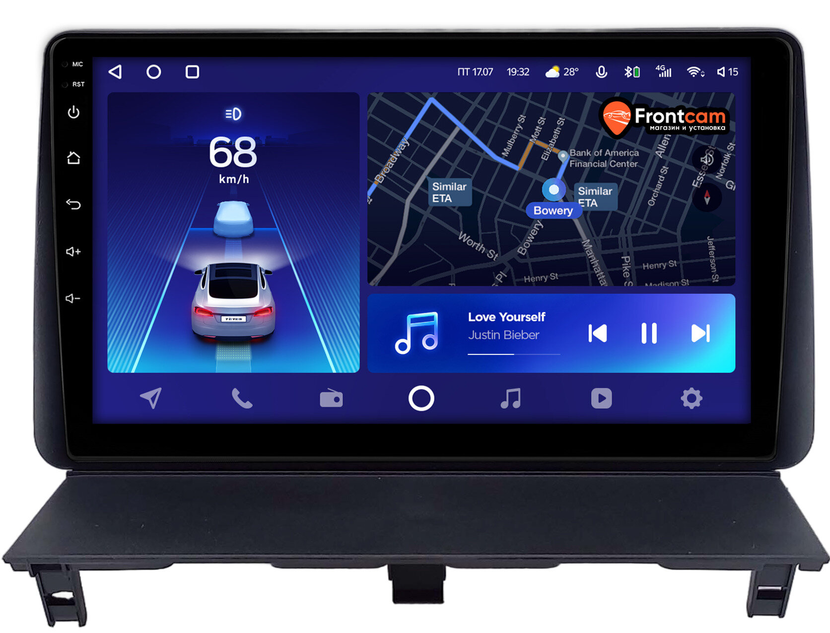 Штатная магнитола Peugeot Partner 2 2008-2023 Teyes CC2 PLUS 6/128 9" RM-9-2237 Android 10 (4G-SIM, DSP, QLed)