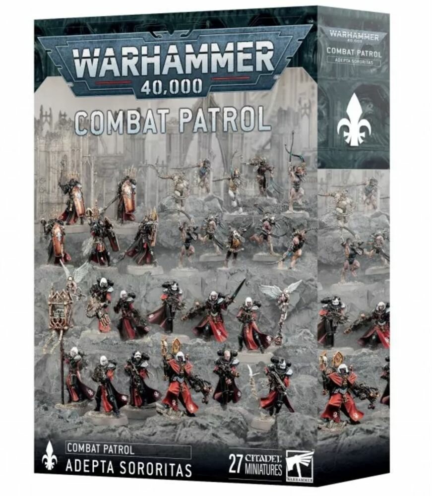 Набор миниатюр Combat Patrol Adepta Sororitas (2024) Warhammer 40000
