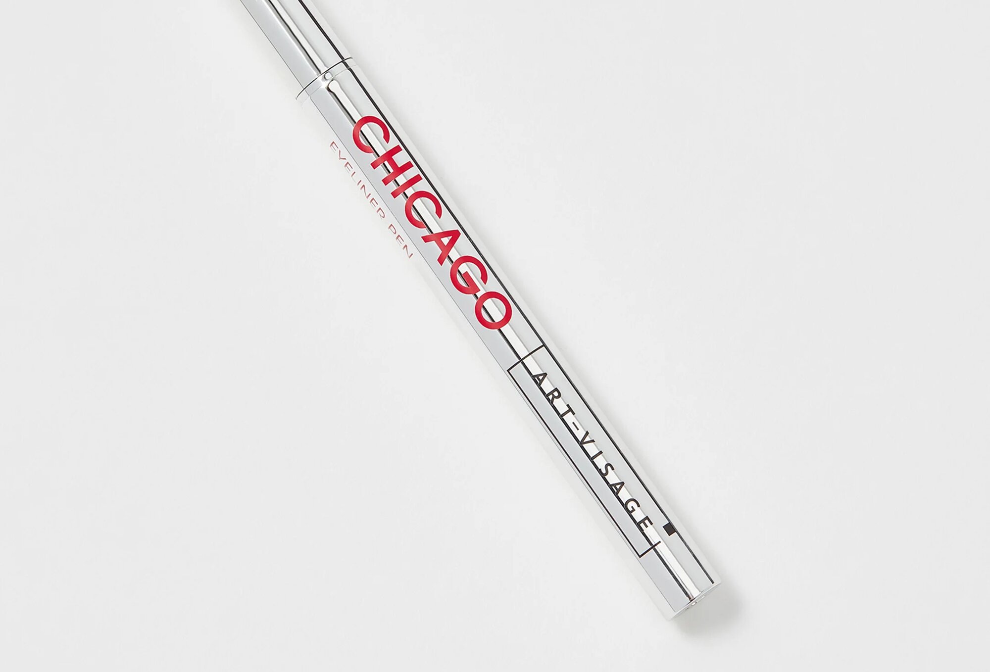 Подводка для глаз ART-VISAGE "CHICAGO" 01, фломастер, глянцевая, черная — фото 1
