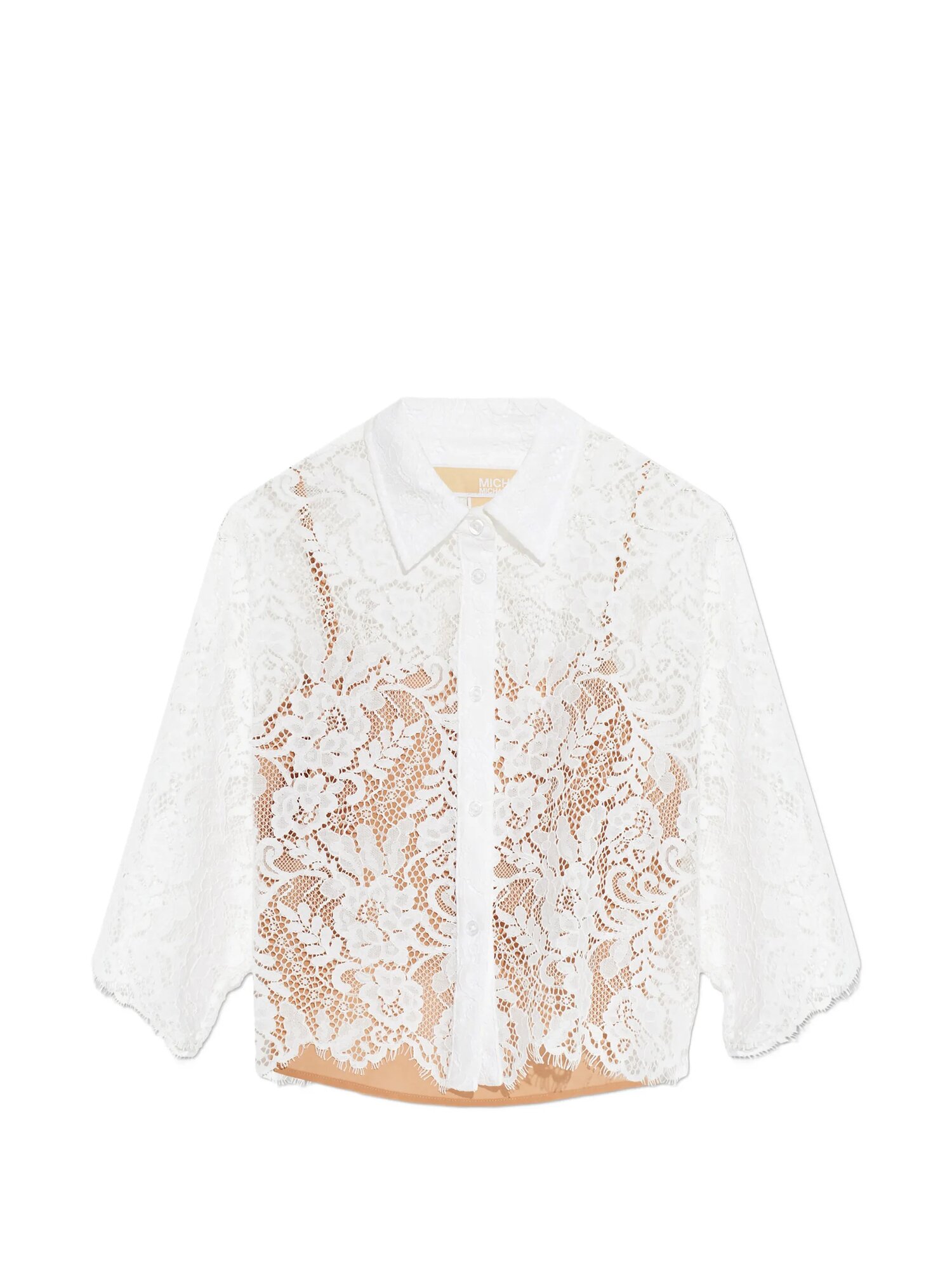 Рубашка Lace button shirt