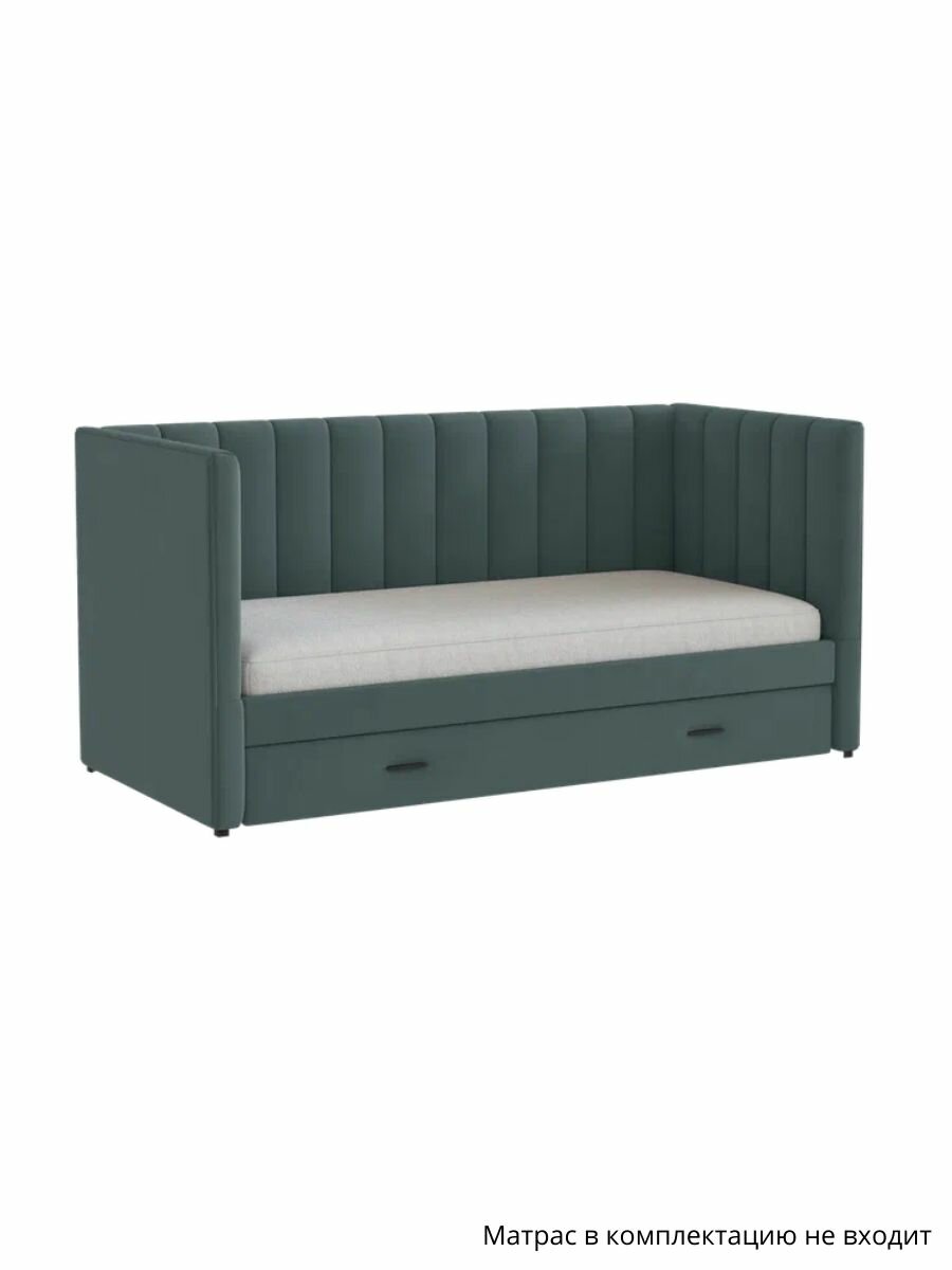 Домани, кровать подростковая Нега, с дополнительным спальным местом, 2230х1070х1060, Серый