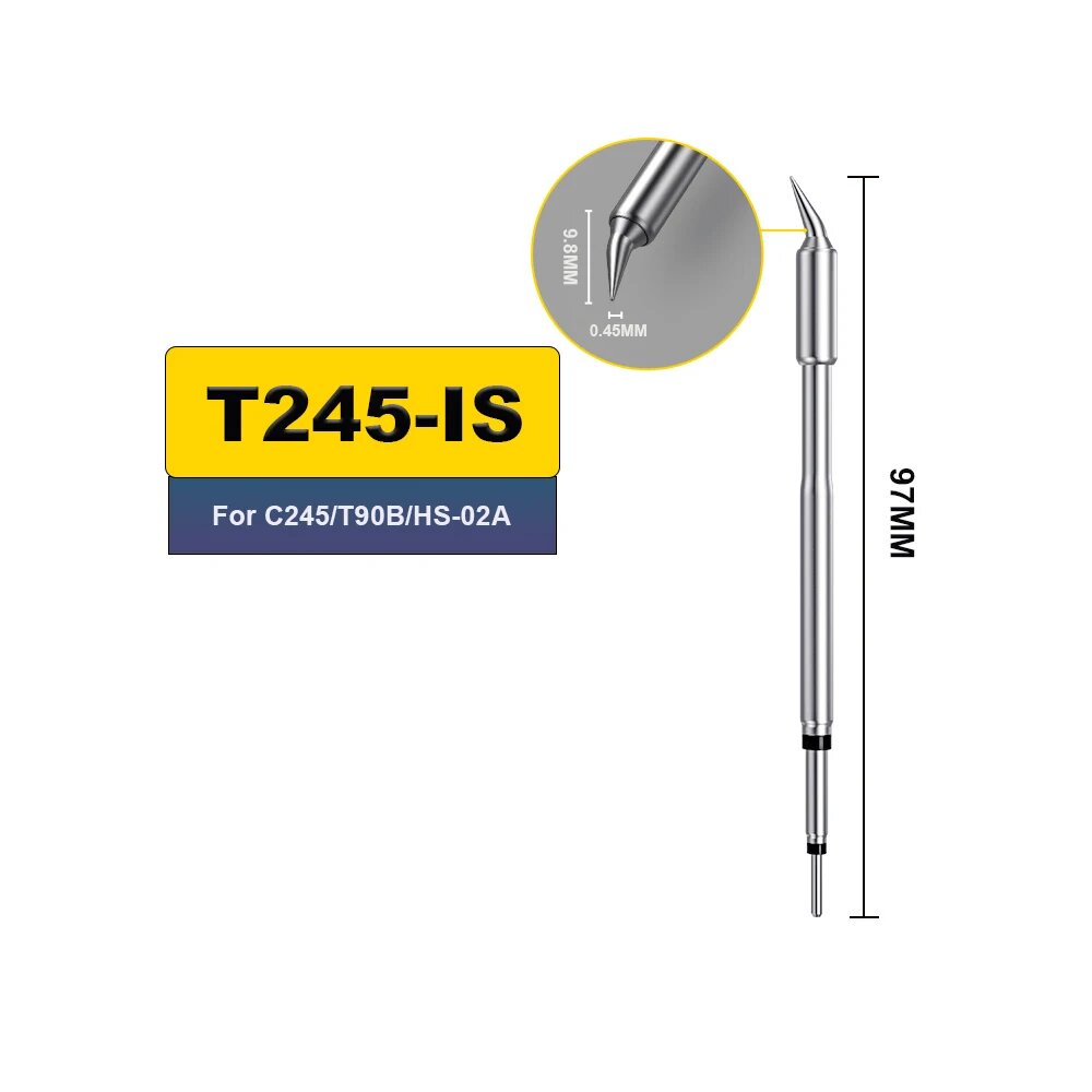 Паяльное жало T245-IS Super Fine 97мм