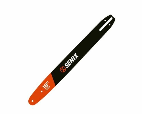 Шина пильная SENIX, 18" (45см), шаг 0.325", паз 1,5 мм, 72 звеньев AEGB-0005