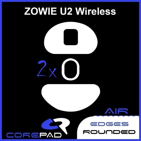 Подушечки для мыши Corepad подходят для Zowie U2dw, ECdw, FK, ZA, S, Teflon, PTFE. U2 dw Воздушное издание