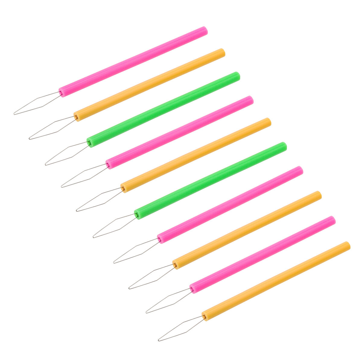 Нитевдеватель для иголки, пластиковый, набор из 10 штук, Айрис