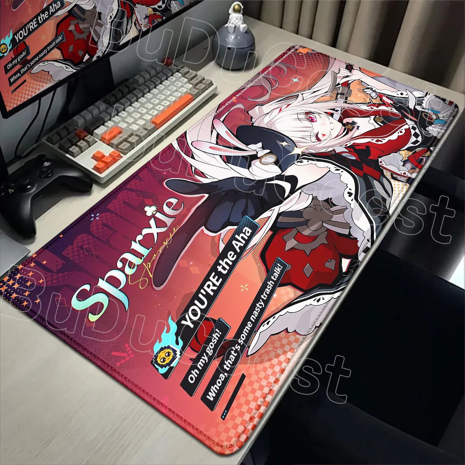 Коврик для мыши Honkai Star Rail Silver Wolf 40x80cm, LW 7