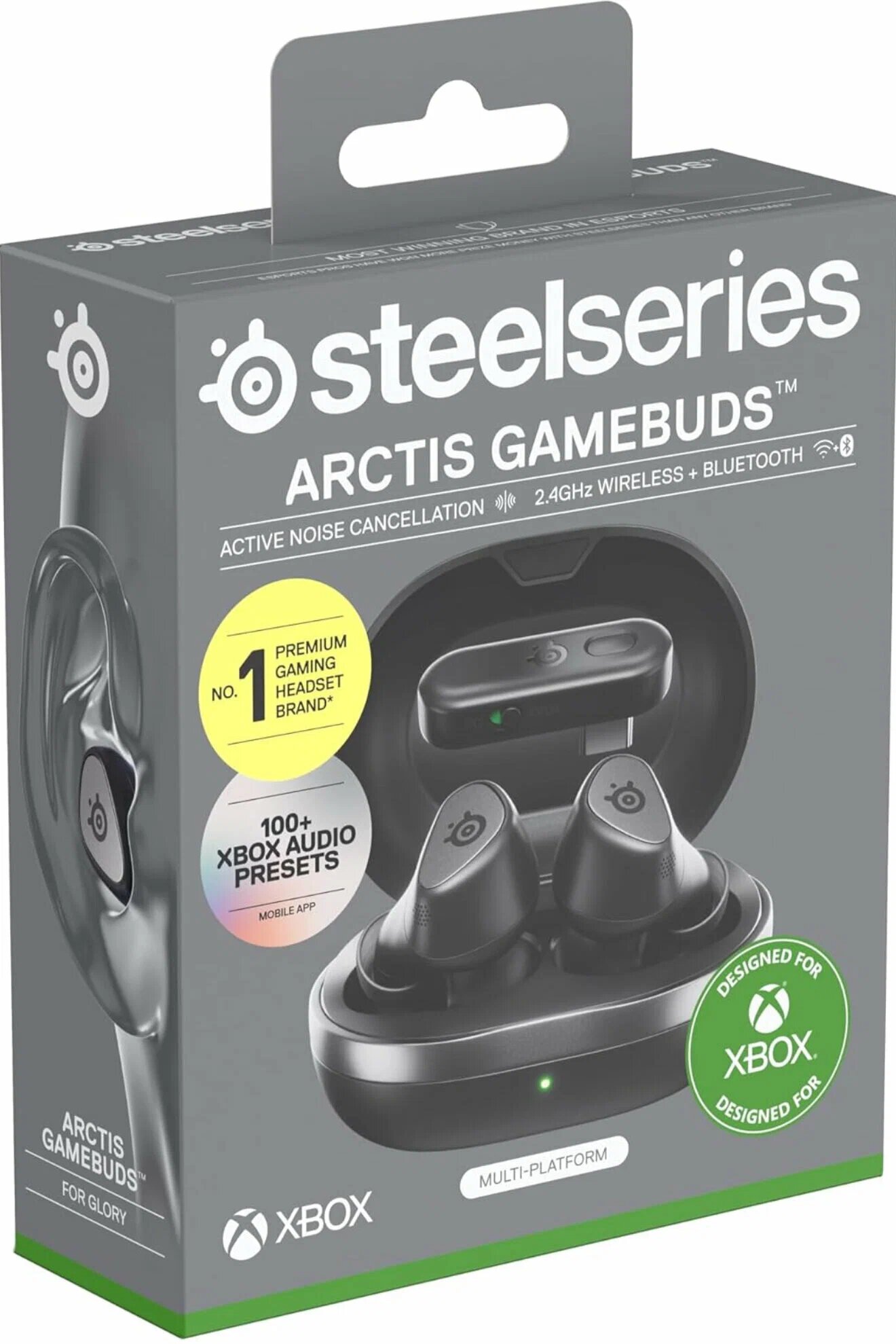 Игровые наушники SteelSeries Arctis Gamebuds 61681, для Xbox, Bluetooth 5.3