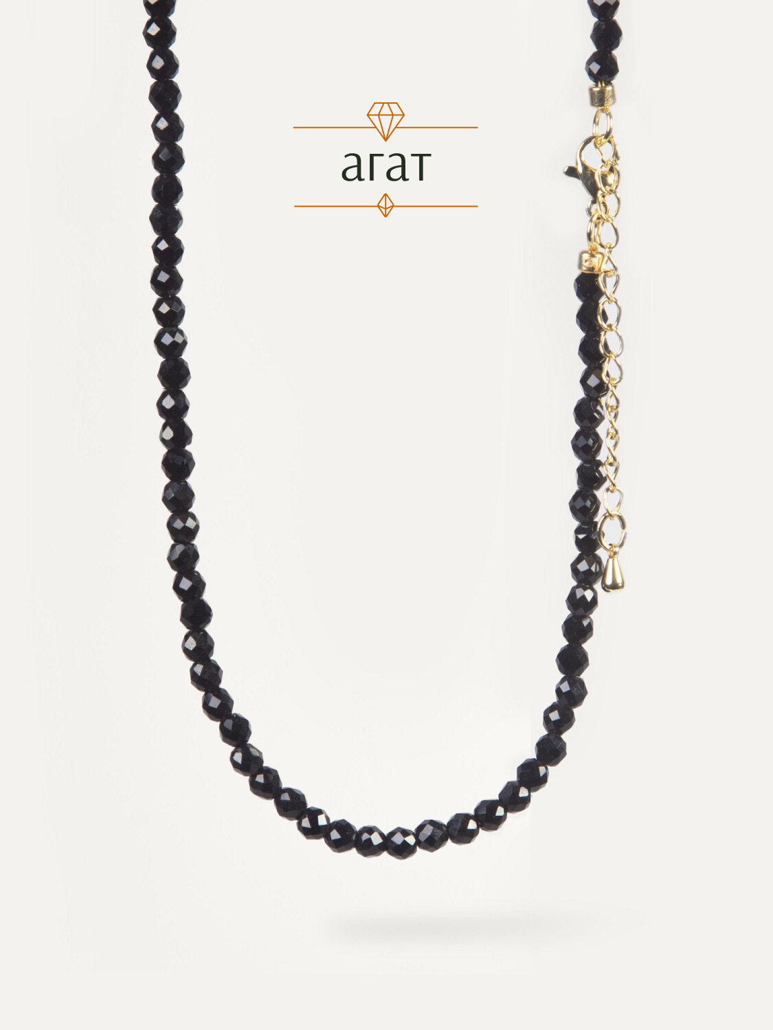 Чокер, агат