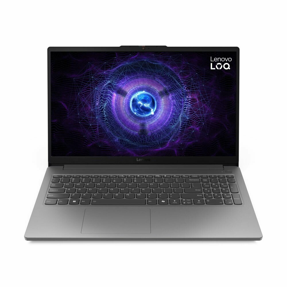 Ноутбук Lenovo LOQ 15IAX9E Intel Core i5-12450HX/16Gb (1*16 D5)/SSD512Gb/RTX3050 6Gb (65W)/15.6"/IPS/FHD/1920x1080/144Hz/Win11 (SL English)/RJ-45/Luna Grey/1.77kg