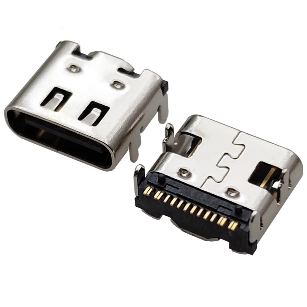 USB-C женский разъем 16P TYPE B
