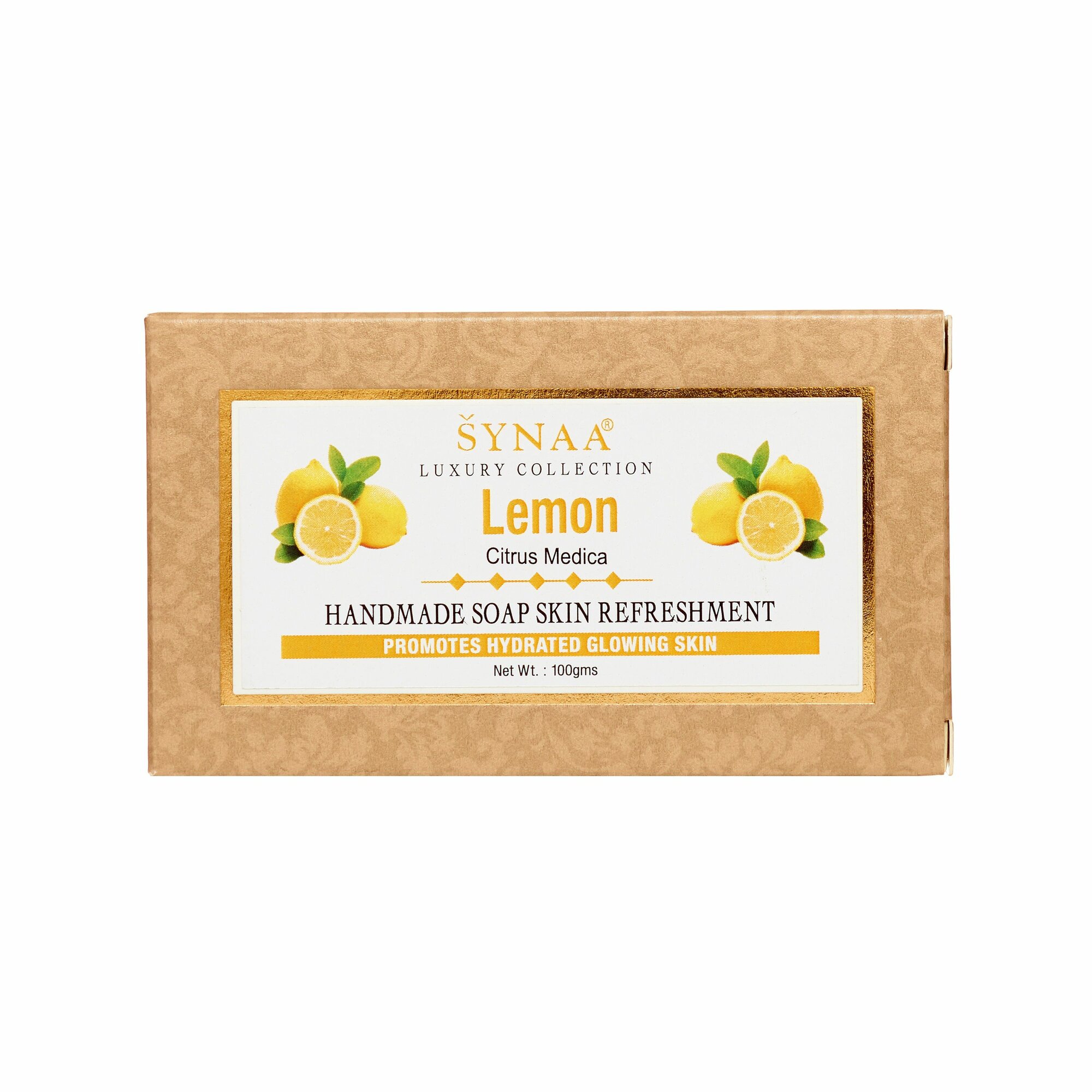 AASHA HERBALS Handmade Lemon soap Мыло Лимон ручной работы 100г