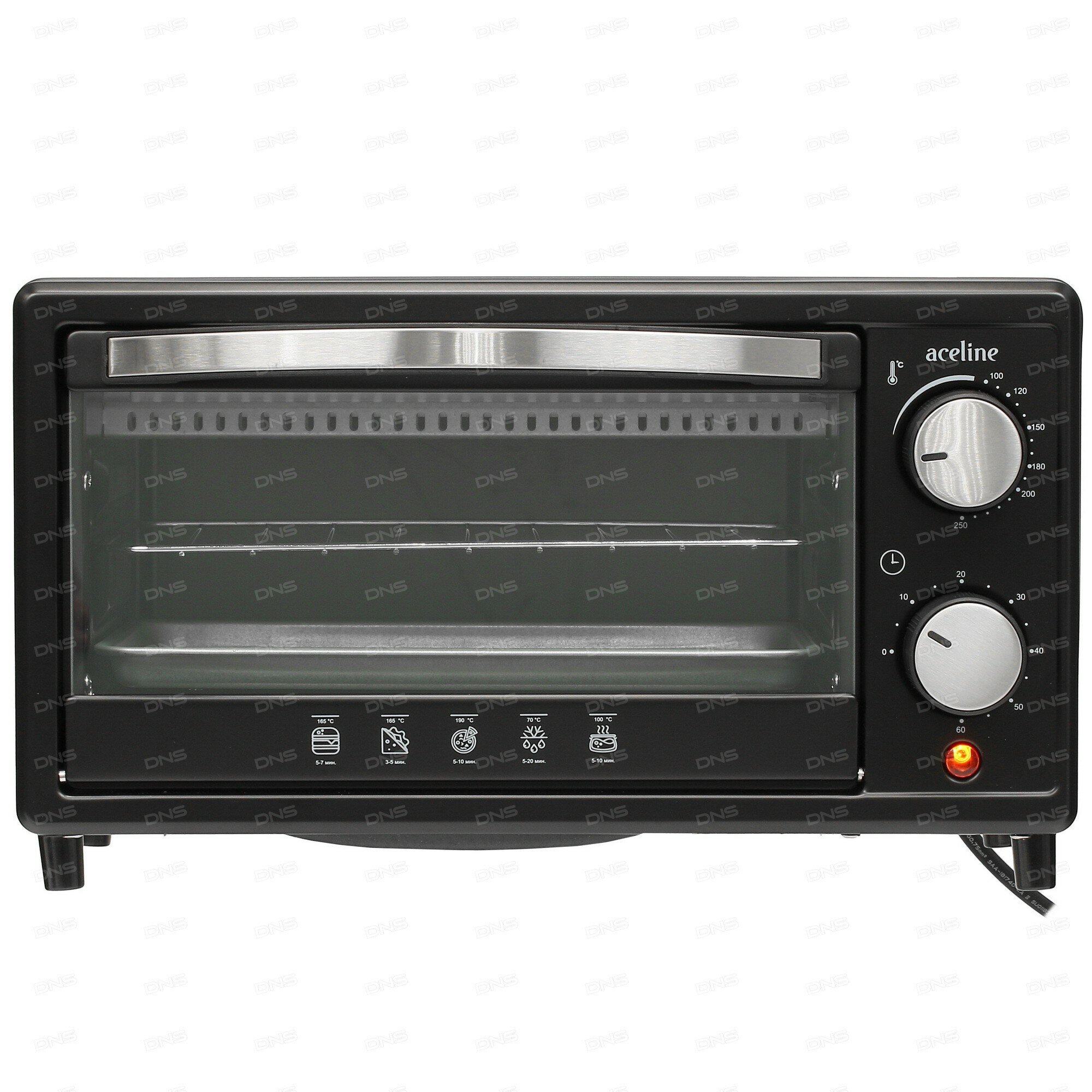 Мини-печь Aceline VN-900, 27х37,5х21,5 см, вес 2,78 кг, управление механическое