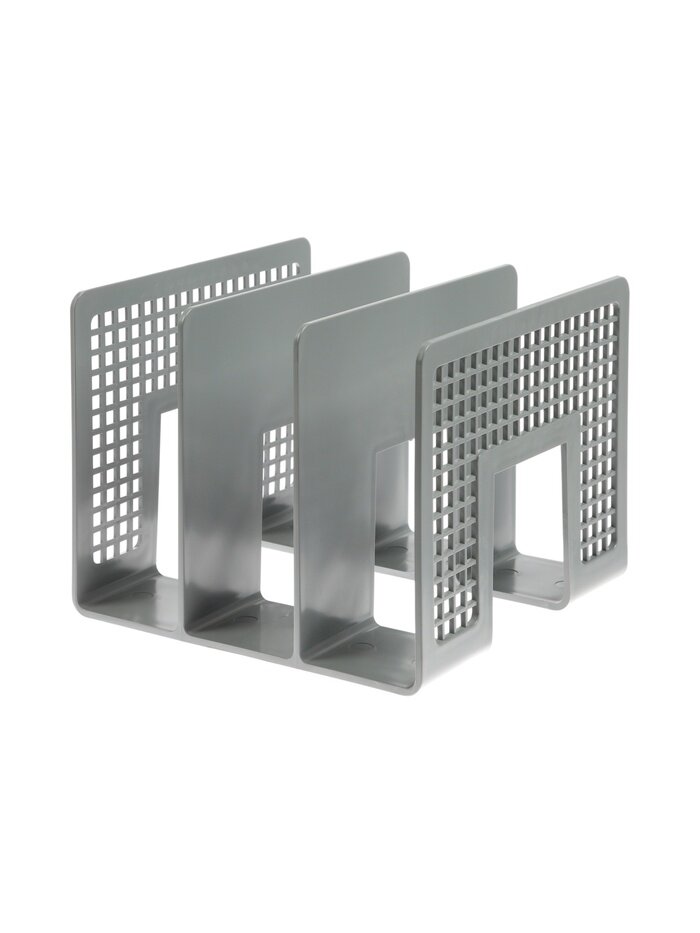 Лоток для бумаг вертикальный, 3 отделения, пластик