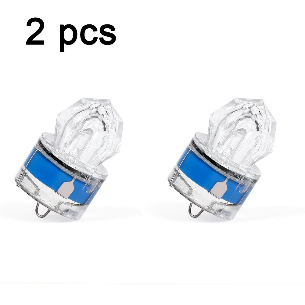 Светодиодные буи для рыбалки, 2 шт, Белый/Blue