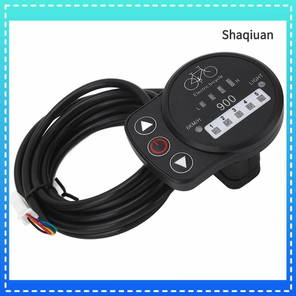 Электрический велосипед LED дисплей, прочная конструкция и ясная индикация, для пользователей 36V и 48V электрических велосипедов