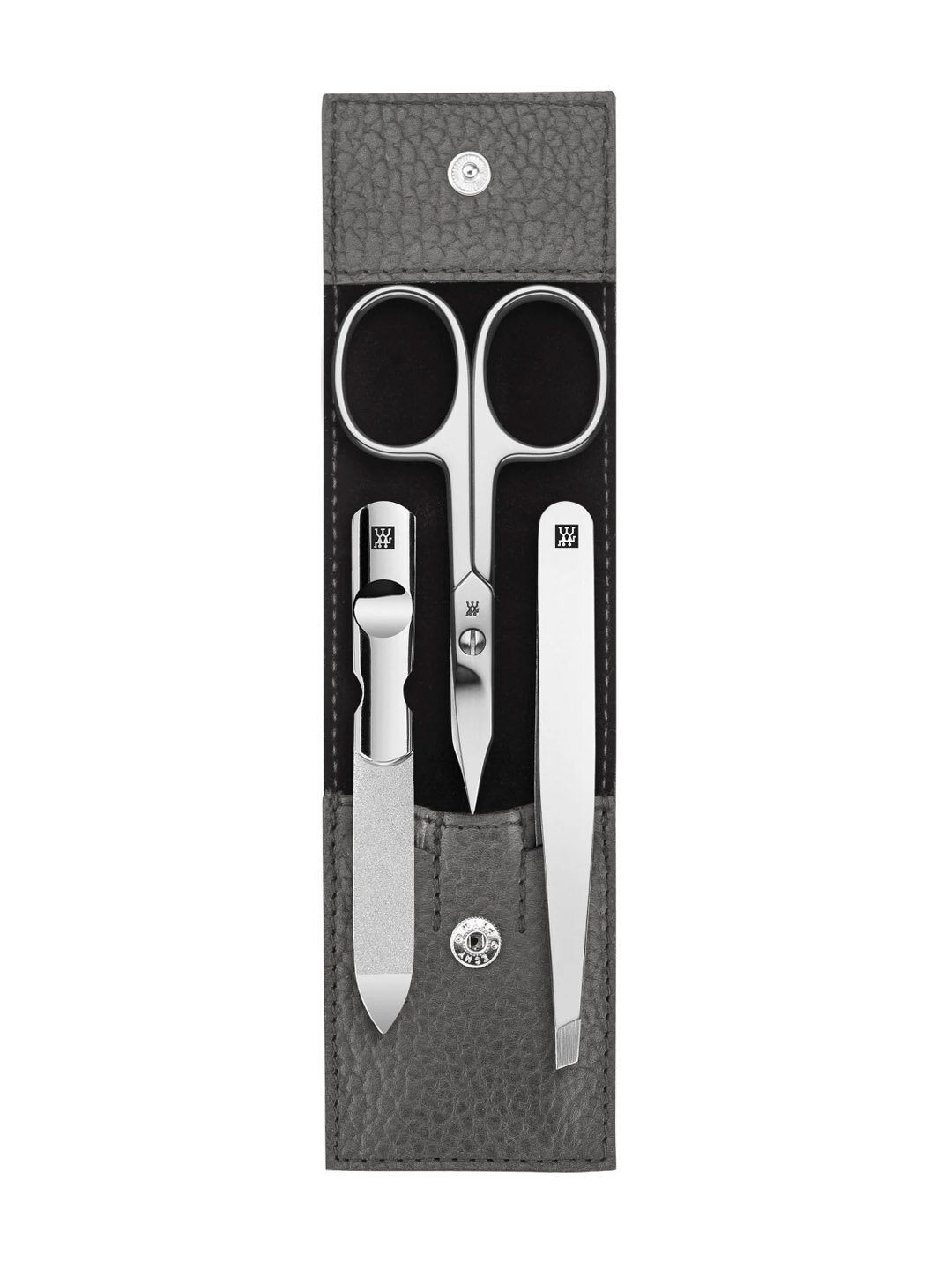 Маникюрный набор Zwilling Beauty INOX, в кожаном футляре, 3 предмета
