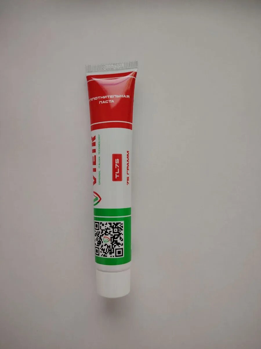 Паста уплотнительная VIEIR "TL75", для резьбовых соединений, герметичность, 75 г