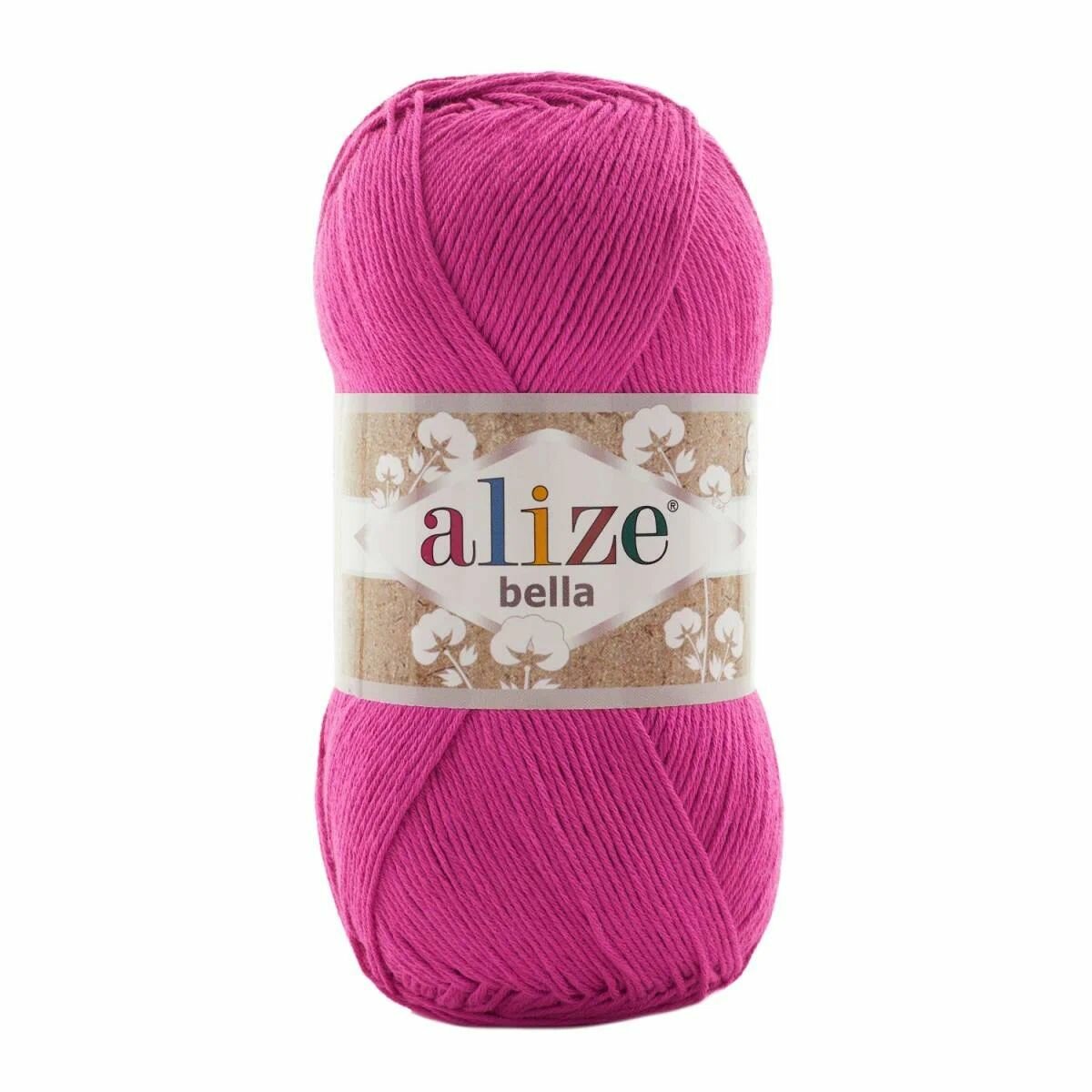 Пряжа Alize Bella 100 822 (5 мотков по 100гр/360м) мальва
