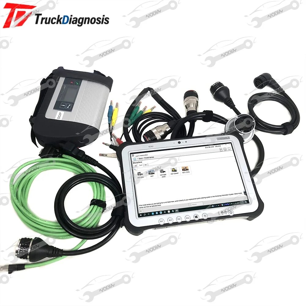 Планшет для диагностики Mercedes-Benz, Mb Star C4, Obd2, Actros, only software