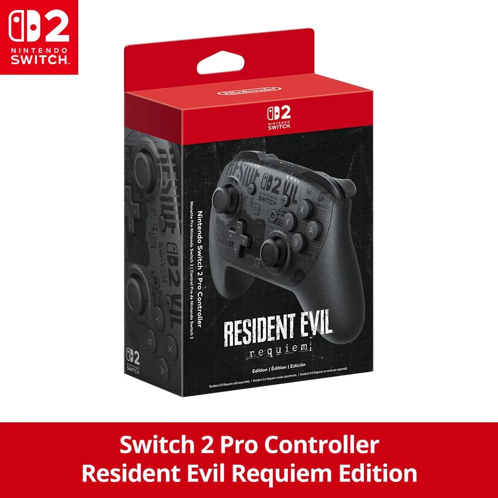 Nintendo Switch 2 Pro Controller - Resident Evil Requiem Edition Special Edition
