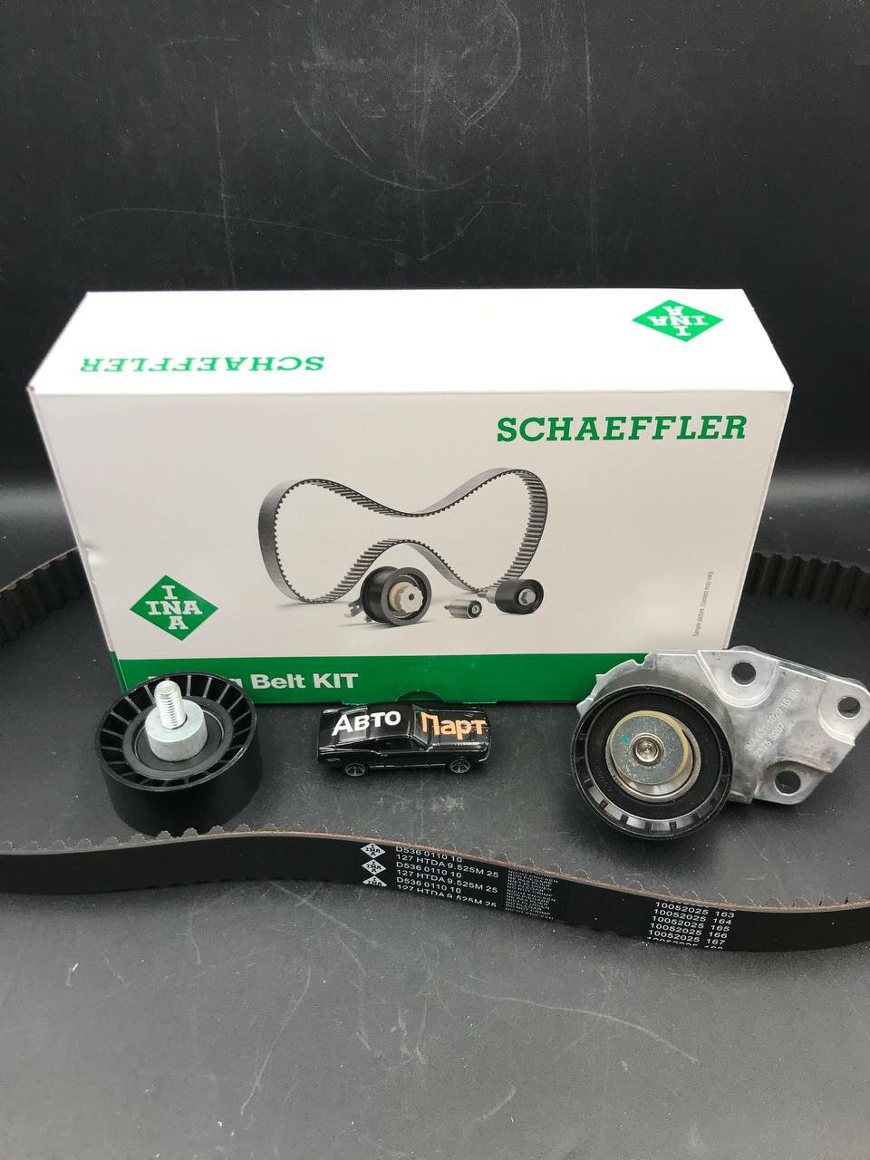 Комплект ГРМ 100% оригинал INA AVEO 1.4 LACETTI CRUZE 1.6 NEXIA DOHC LANOS 1.5-1.6 DOHC арт.530033210 K015419XS 5900270 - INA арт. 530086210