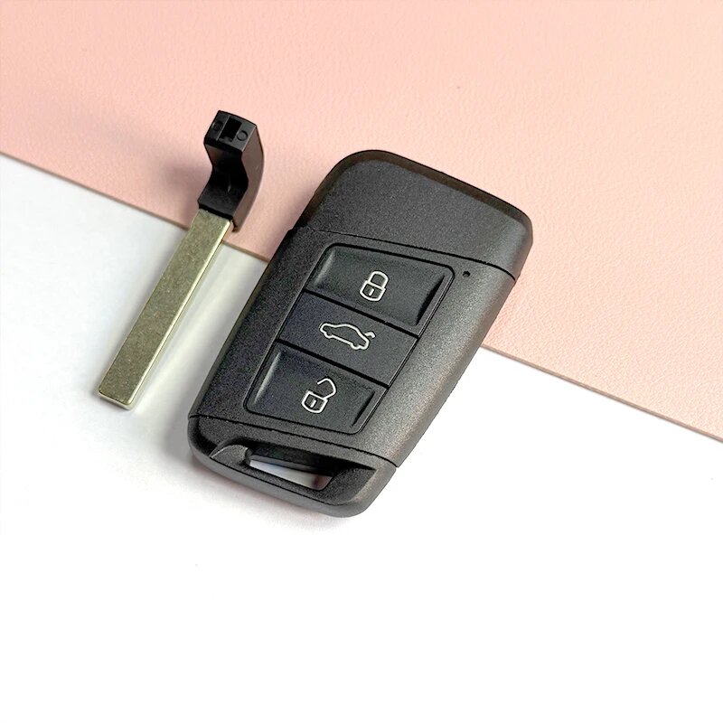 Корпус для 3-кнопочного автомобильного ключа для Volkswagen/VW Passat B8, Magotan GTE B8, style A