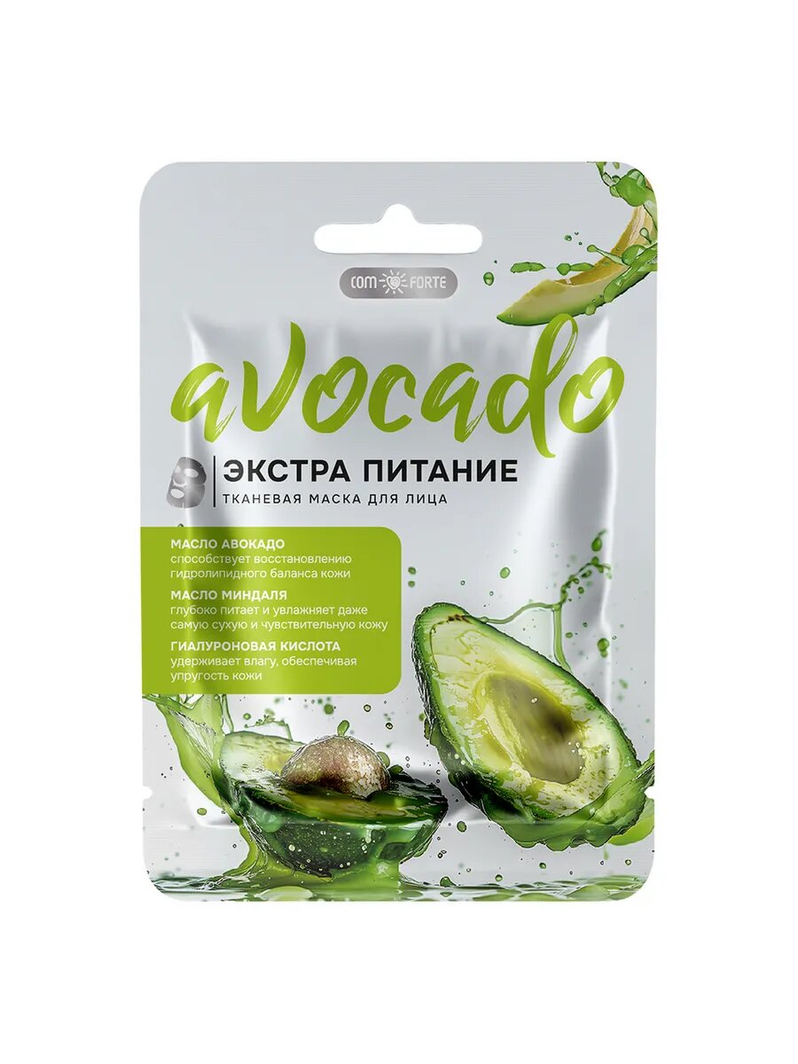 ComForte Тканевая маска для лица Экстра питание, тканевая ма
