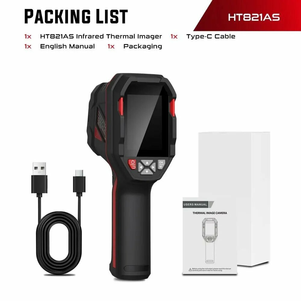 HABOTEST HT821AS Двойной температурный сканер 240x240