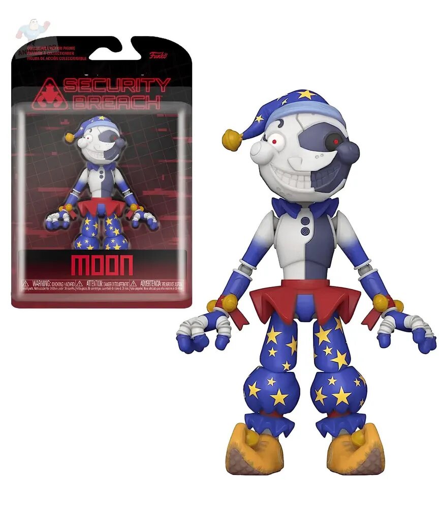 Фигурка Аниматроники фнаф / Пять ночей у Фредди Луна (15см) подвижные суставы из винила