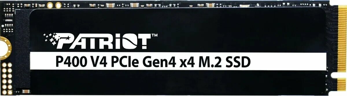 Жесткий диск SSD накопитель Patriot P400 V4 1ТБ, M.2 2280, PCIe 4.0 x4, NVMe, M.2 (p400vp1tbm28h)