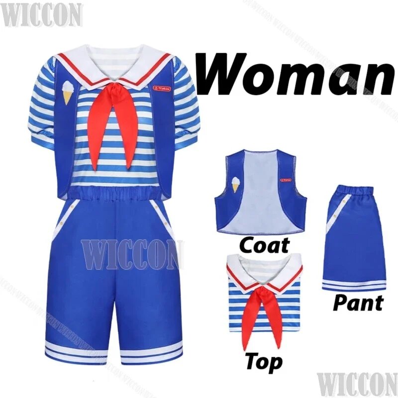 Косплей костюм Стив Харрингтон / Робин Бакли M, Suit Woman