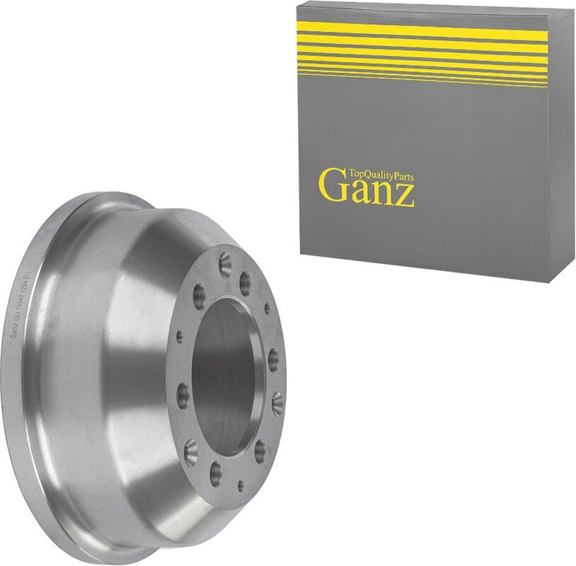 Барабан тормозной GANZ GIJ10347 Газель 3302 2705 3221 Некст A21r23 Г-3302, 2705, 3221, A21r23 Next Ganz Gij10347